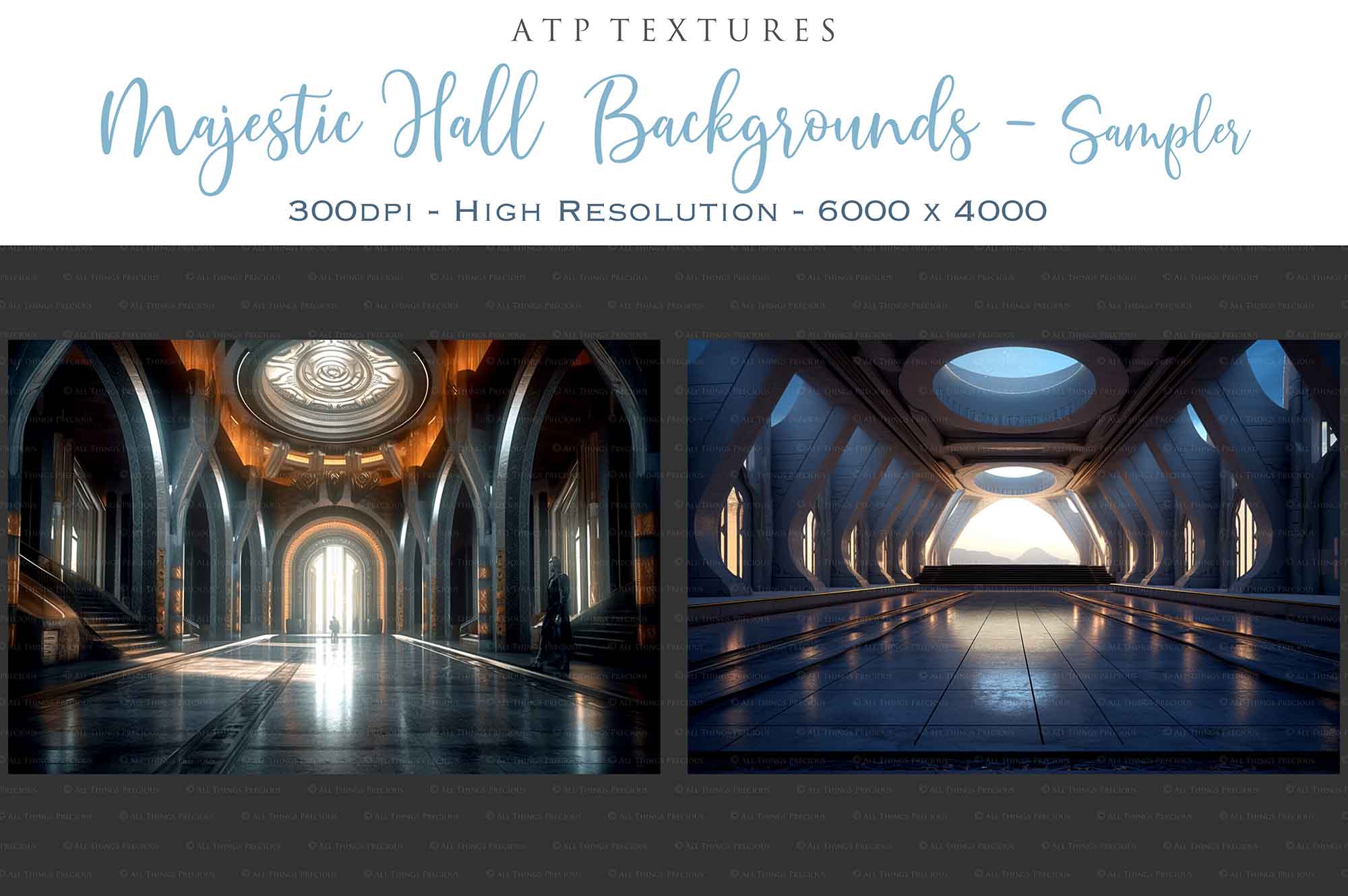 AI Digital - 24 MAJESTIC HALL BACKGROUNDS – ATP Textures