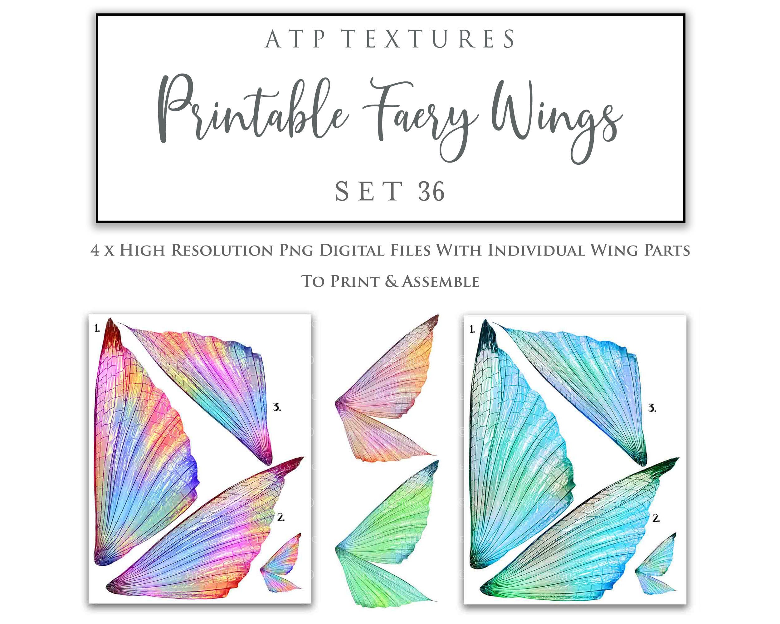 PRINTABLE FAIRY WINGS