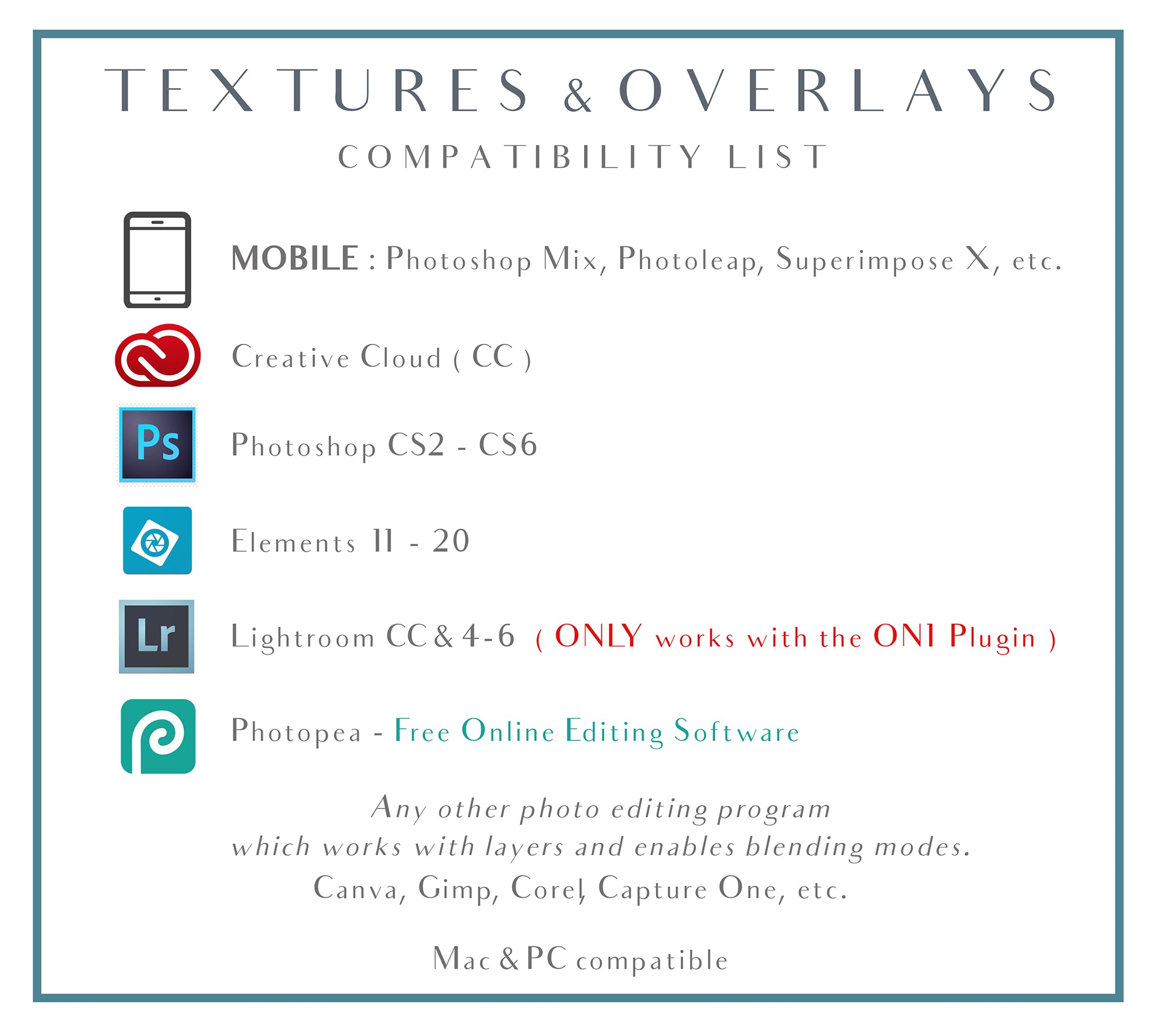 RADIAL / CIRCLE FLARE Digital Overlays – ATP Textures