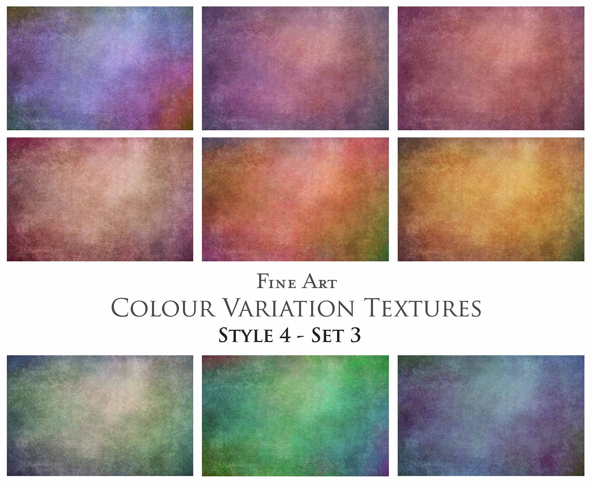 36 Fine Art TEXTURES - COLOR VARIATIONS Set 3 – ATP Textures