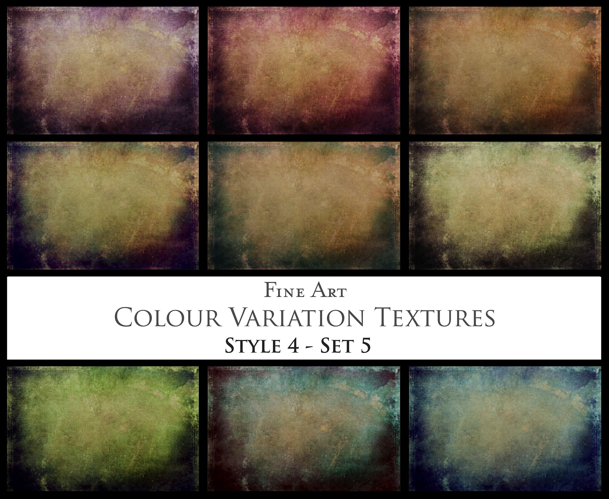 36 Fine Art TEXTURES - COLOR VARIATIONS Set 5 – ATP Textures