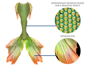 MERMAID TAILS Set 3 - Digital Overlays