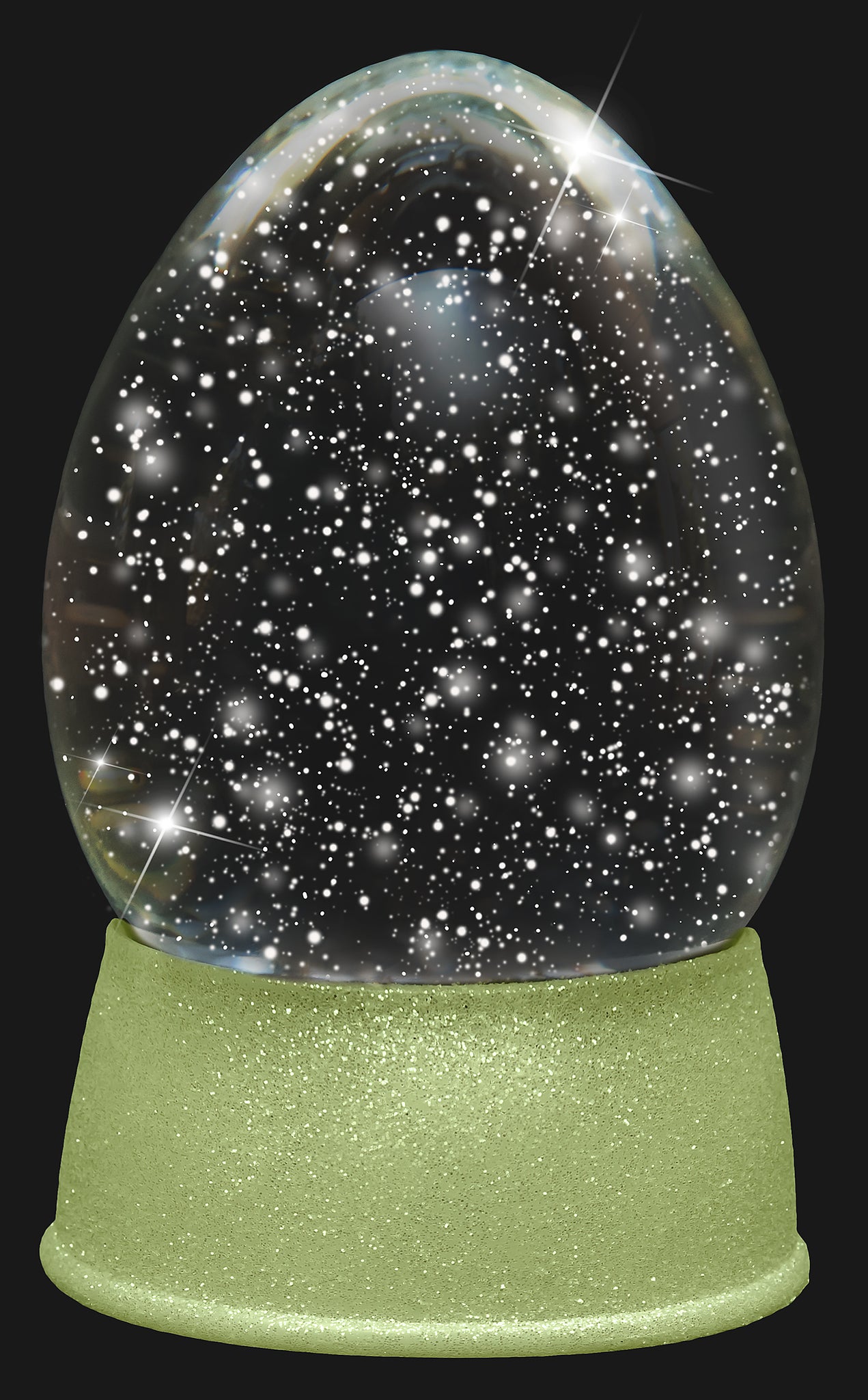 SNOW GLOBE Png Digital Overlays and PSD Template No.9 – ATP Textures
