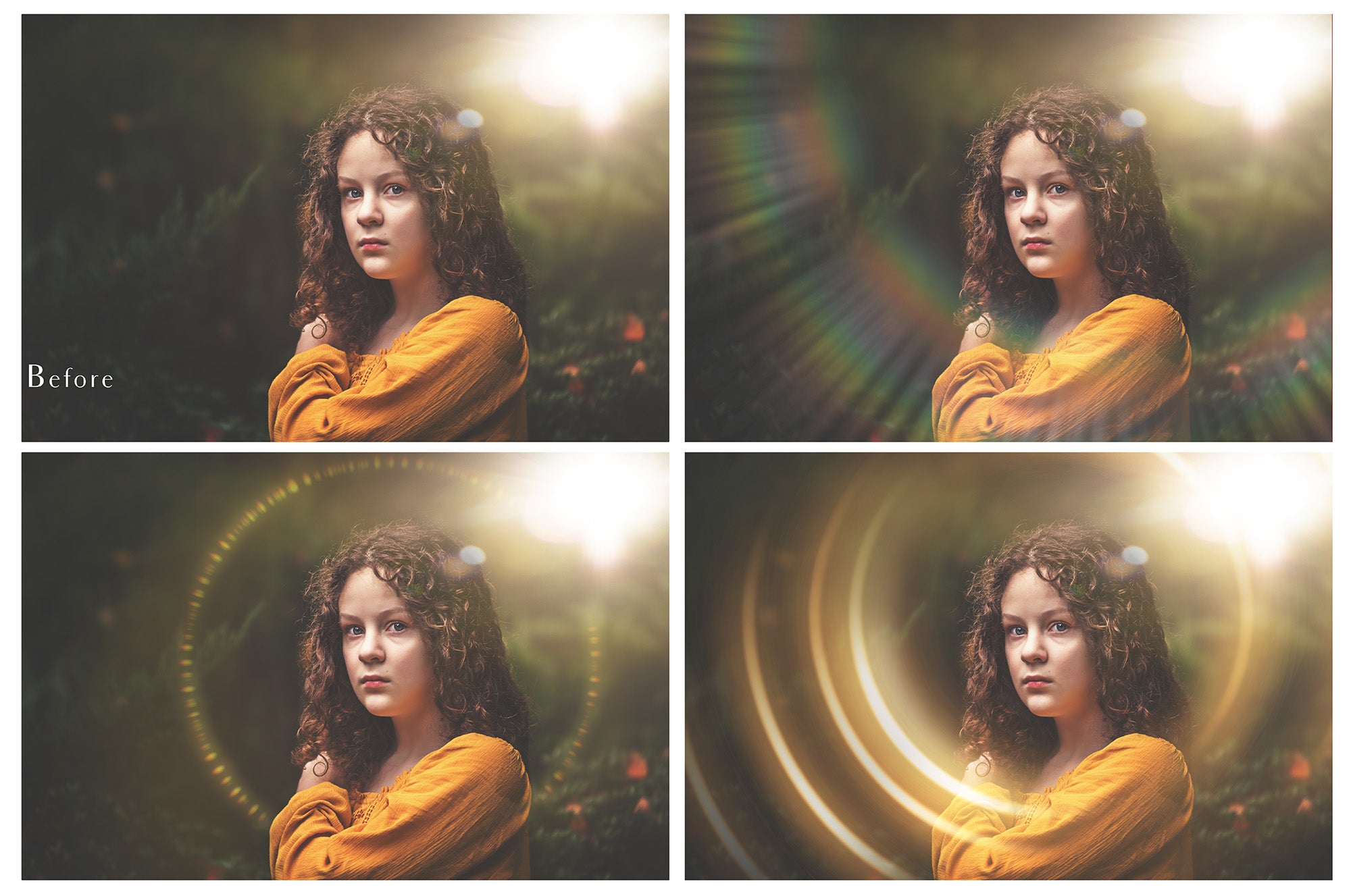 RADIAL / CIRCLE FLARE Digital Overlays – ATP Textures