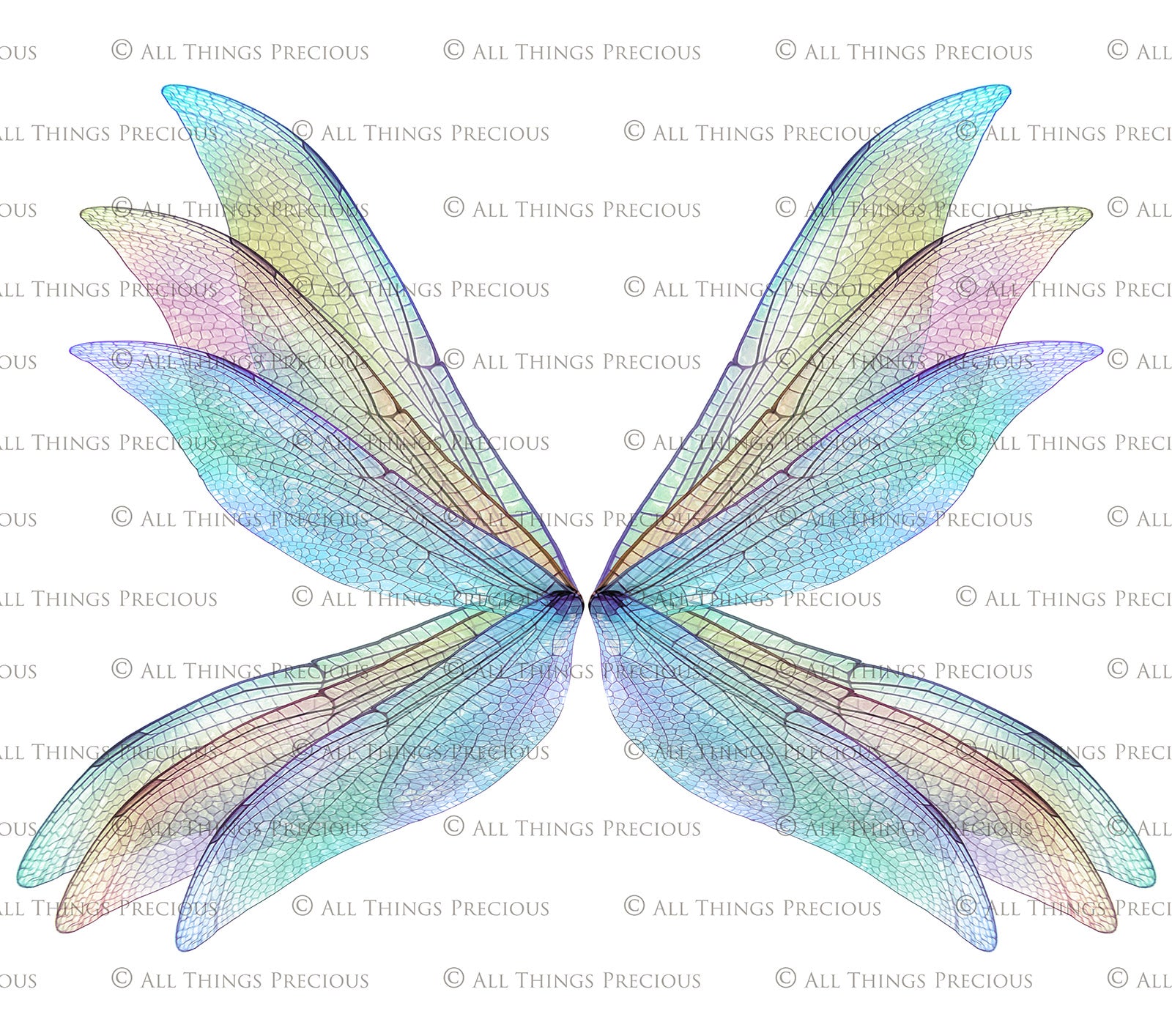 25 Png MULTICOLOURED FAIRY WING Overlays Set 1 – ATP Textures